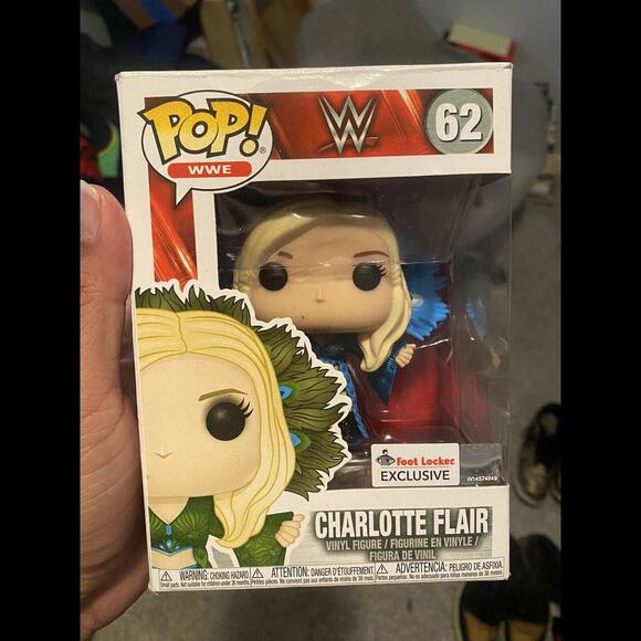Funko | Design | Pop Funko 62 Wwe Charolette Flair Foot Locker ...
